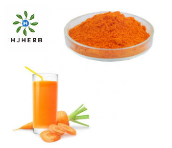 100% Pure Natural Orange Yellow 90% 99% Carrot Extract Powder