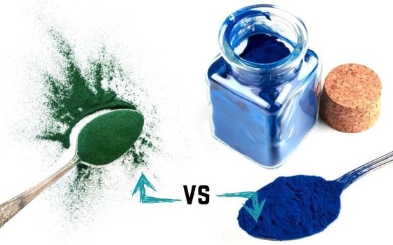 Food Grade Spirulina Extract Phycocyanin Blue Spirulina Powder